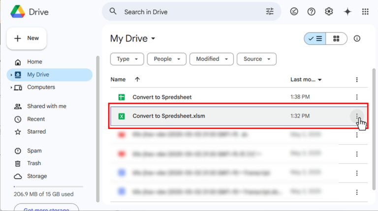 How to convert Excel to Google sheets | ReBizRU