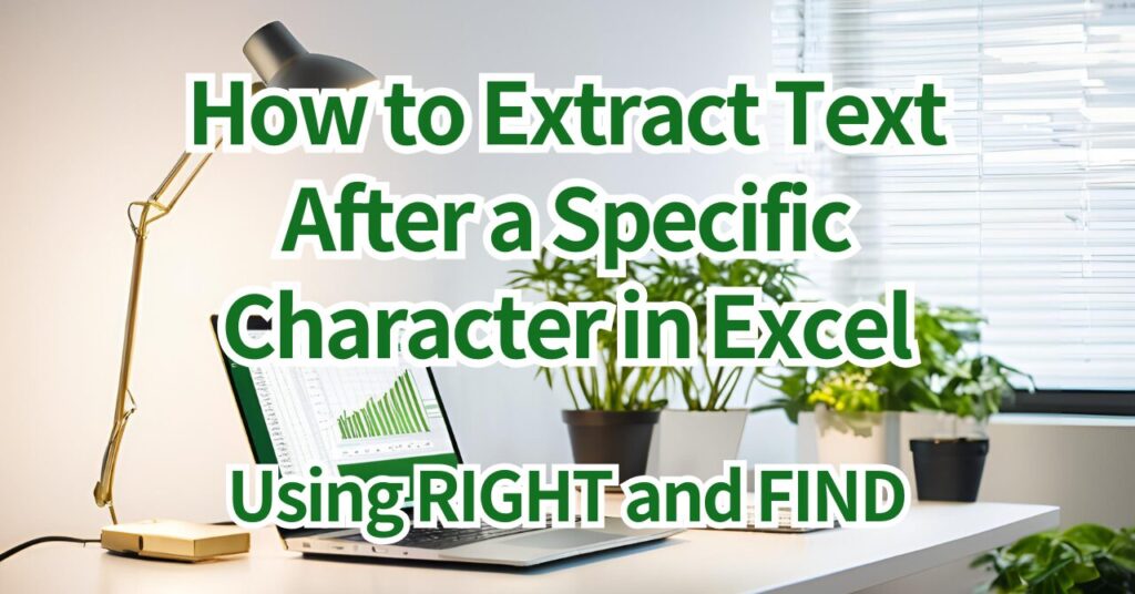 How to Extract Text After a Specific Character in Excel Using RIGHT and ...