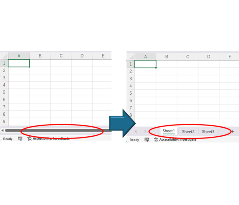 What to do when sheet headings are not displayed Excel (Excel) | ReBizRU